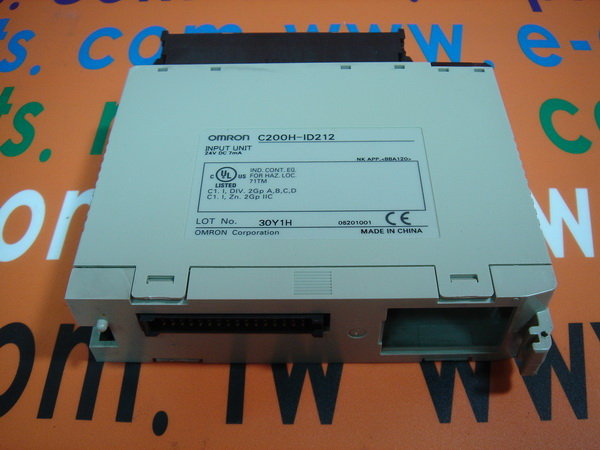 OMRON INPUT MODULE 24VDC 16POINT 7MA C200H-ID212 - PLC DCS SERVO Control MOTOR POWER SUPPLY IPC ...